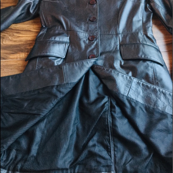 Dimitri Collection | Jackets & Coats | Black Leather Coat By Dimitri ...